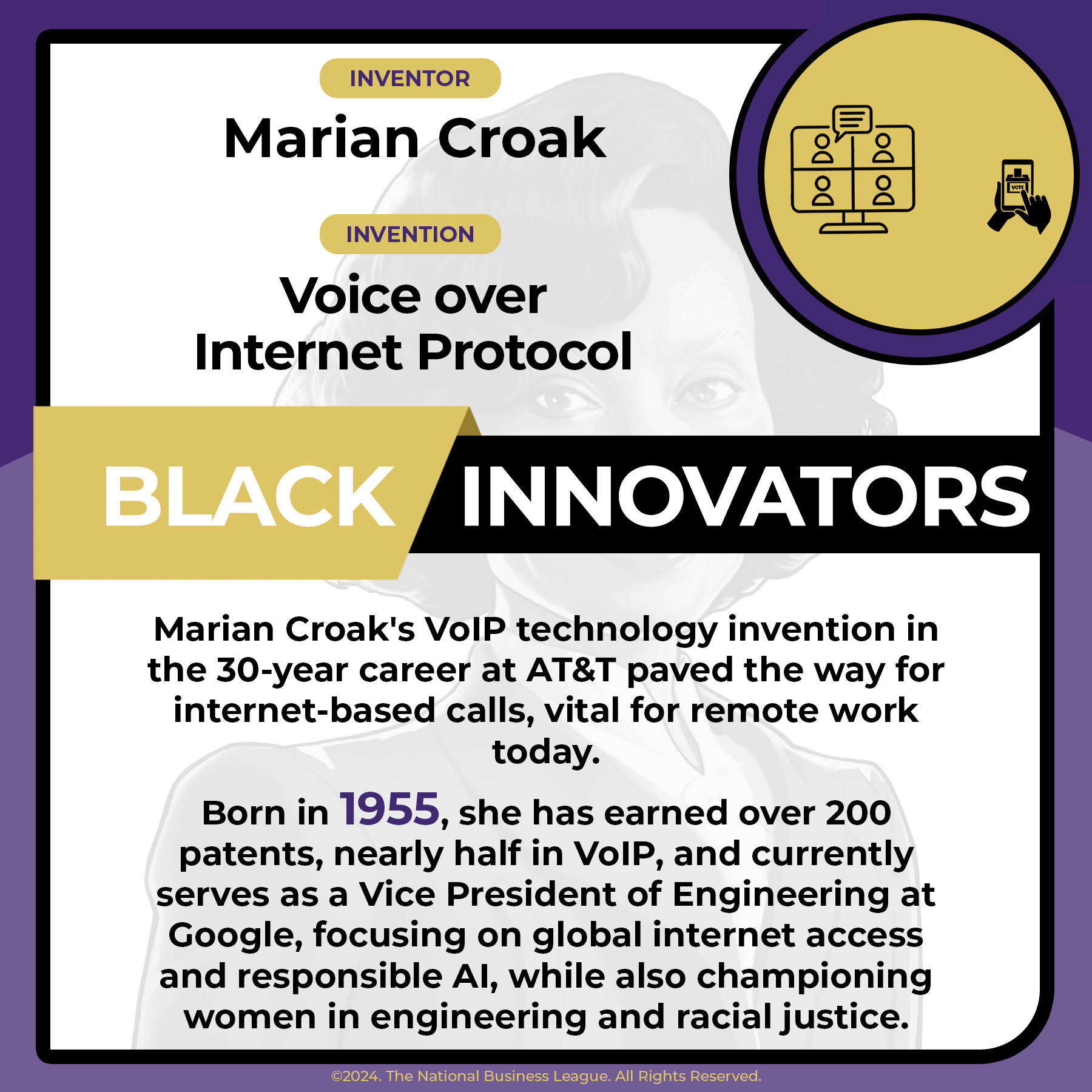 Marian Croak - The National Business League