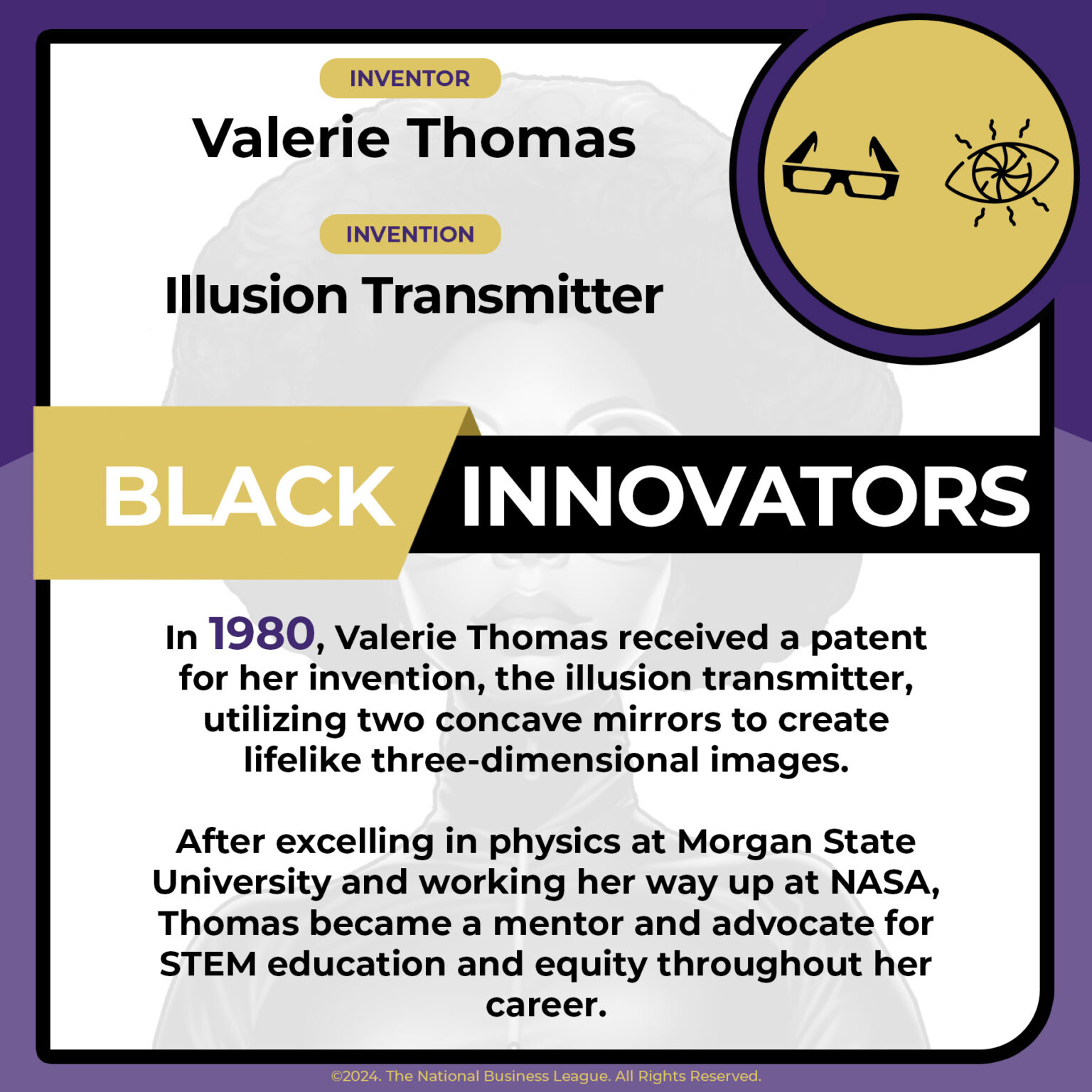 Valerie Thomas - National Business League
